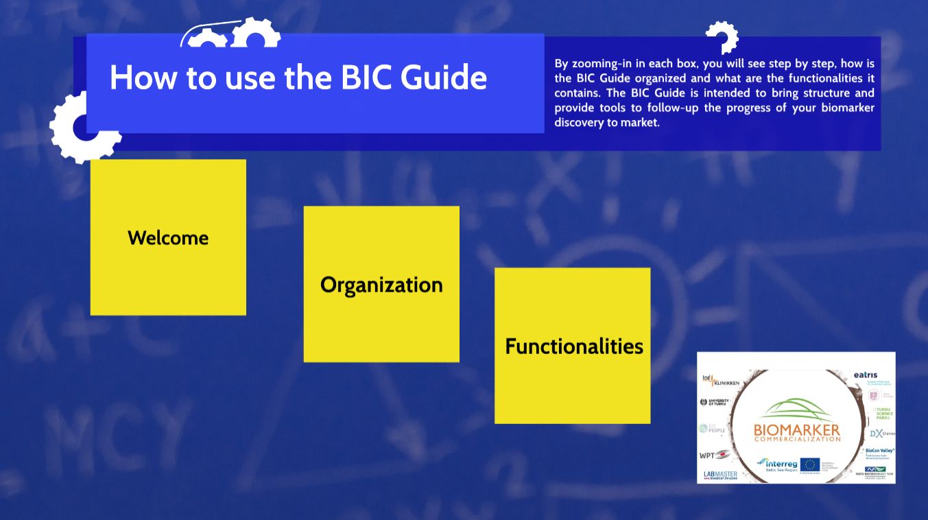 Biomarker Commercialization Educational Toolbox: Introduction - BIC-Tools